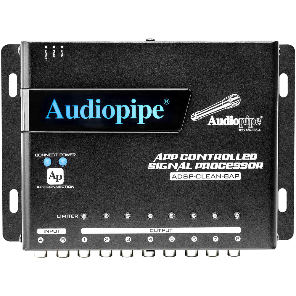 APP Controlled Signal Processor (ADSP-CLEAN-8AP) – Audiopipe