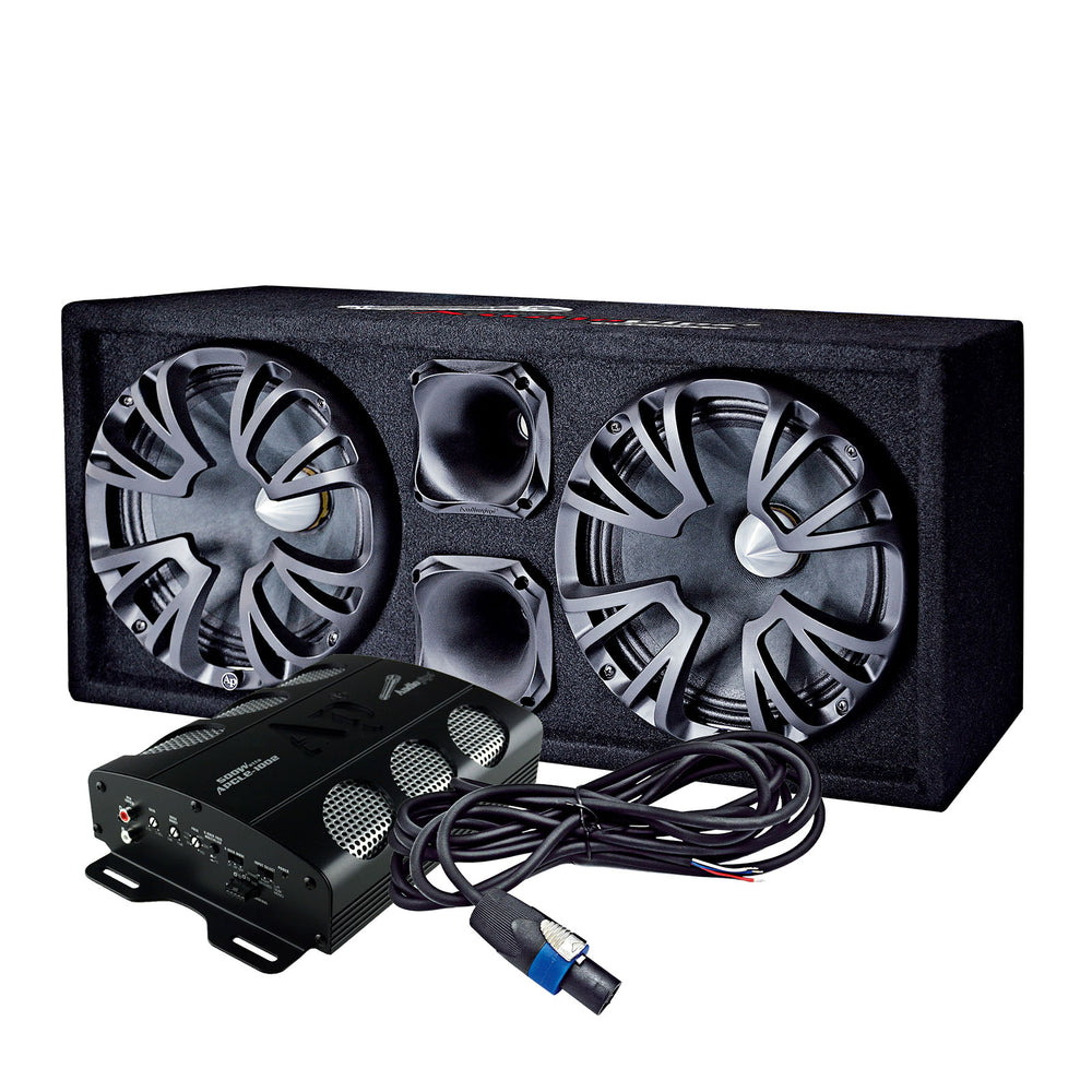 Loaded Double Mid-Range & Driver Combo Package (AP-CHU-10A) – Audiopipe
