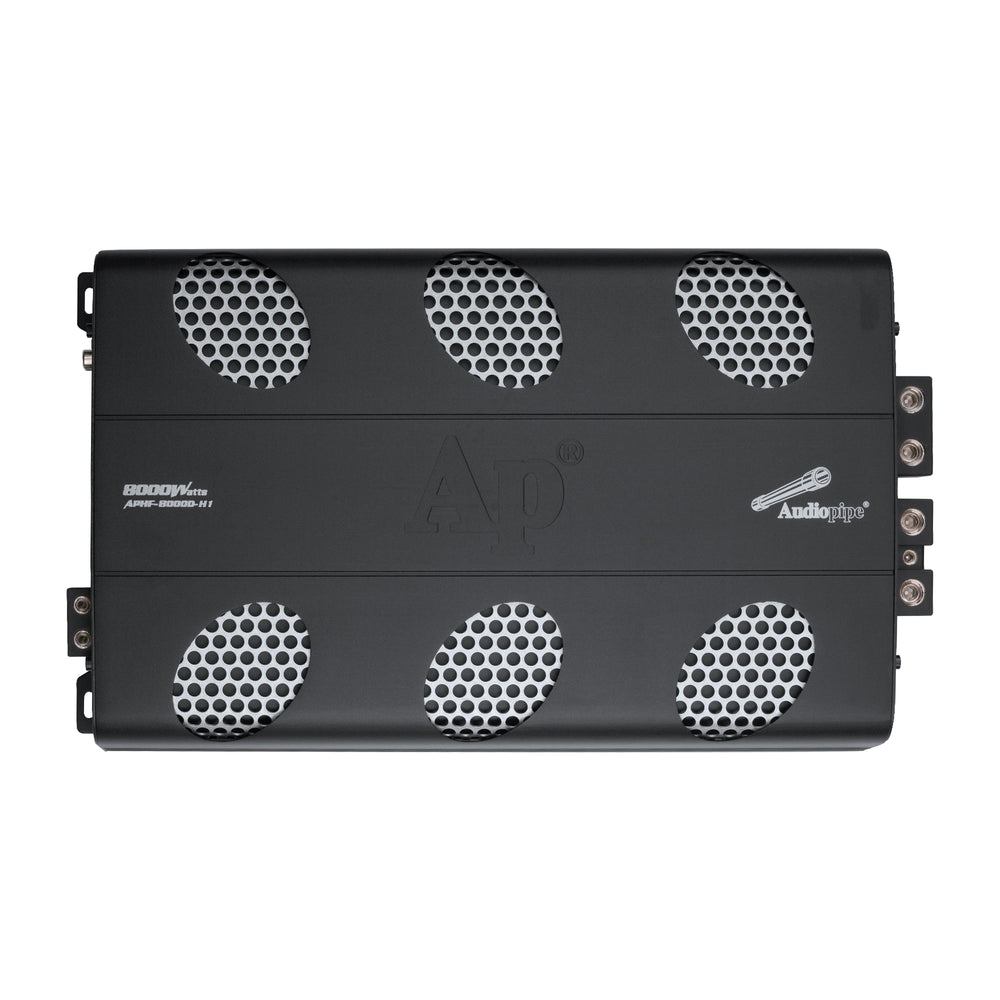8000 Watts Full Range Class D Mosfet Amplifier (APHF-8000D-H1) – Audiopipe