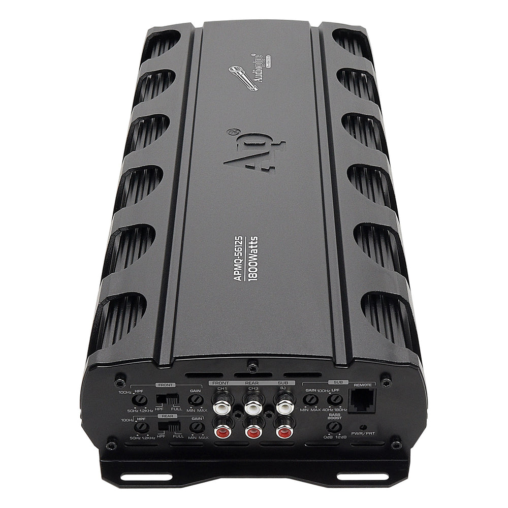 5 Channel Mini Design Class AB Mosfet Amplifier (APMQ-56125) – Audiopipe