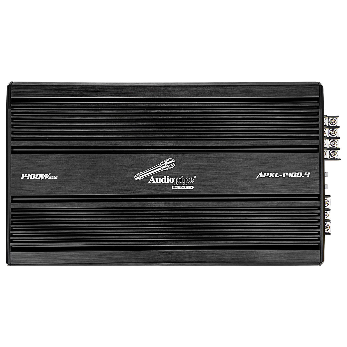 APXL-1400.4 4-Channel Class A/B Mosfet Amplifier (1400 Watts) – Audiopipe