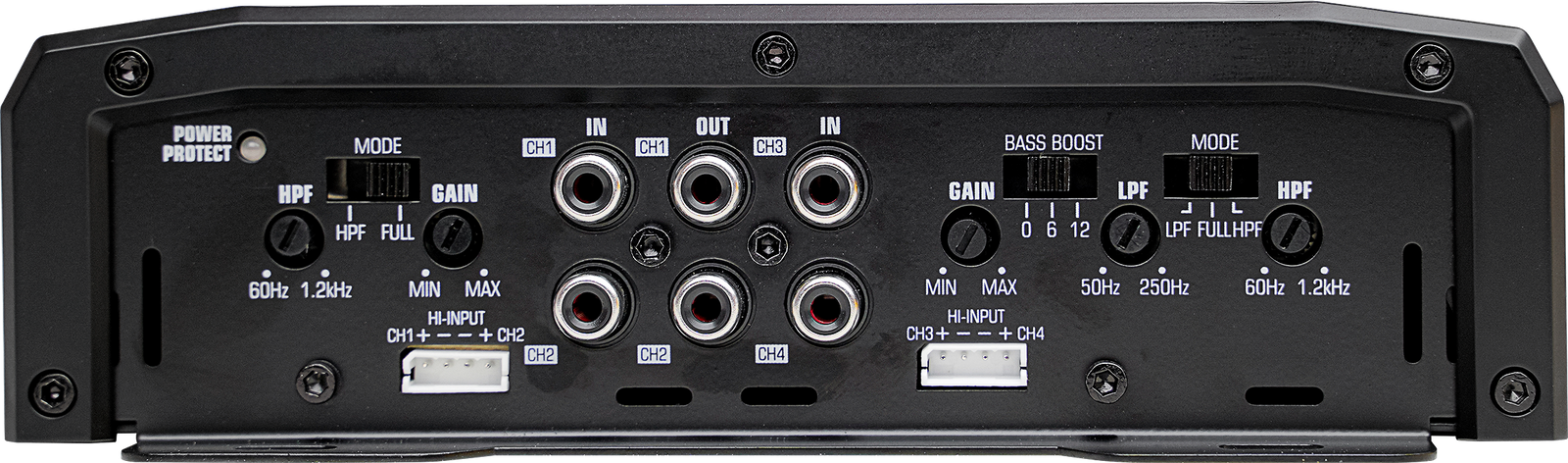 APXL-1400.4 4-Channel Class A/B Mosfet Amplifier (1400 Watts)