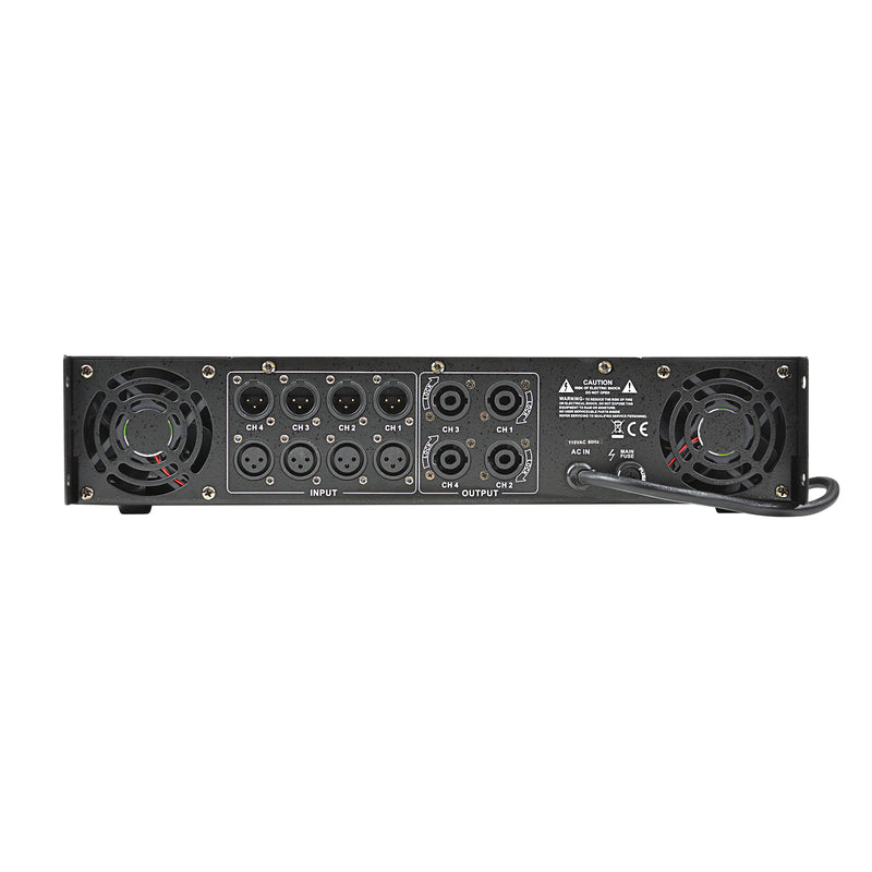 Professional Power Amplifier (AQ4-4000) – Audiopipe