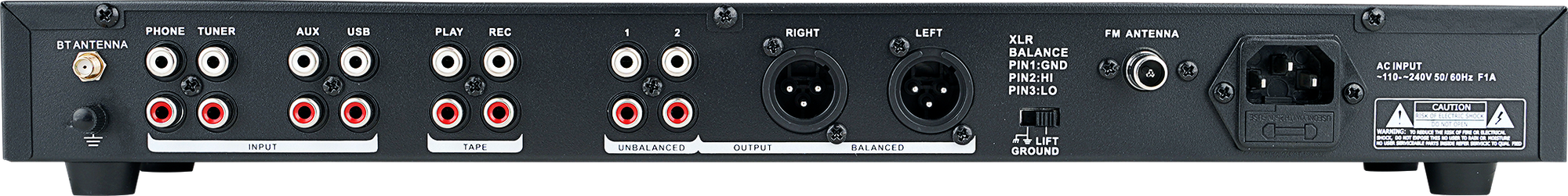 Professional Pre Amplifier (ARM-1000UBT) – Audiopipe