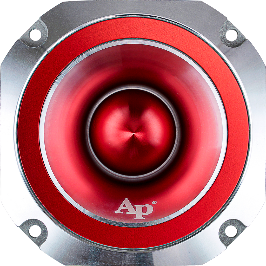 ATR-4053 RED Eye Candy Aluminum Tweeter Diamond Chrome Cutting Finish
