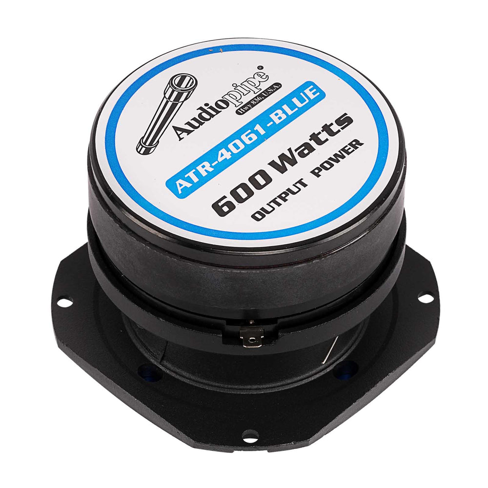 Heavy Duty Titanium Super Tweeter (ATR-4061-BLU) – Audiopipe
