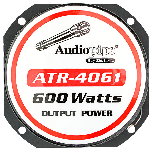Heavy Duty Titanium Super Tweeter, Black (ATR-4061) – Audiopipe