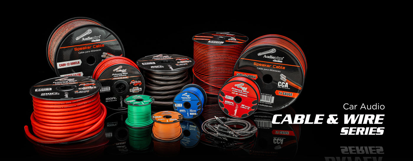 Car Audio Cables & Wires Collections – Audiopipe