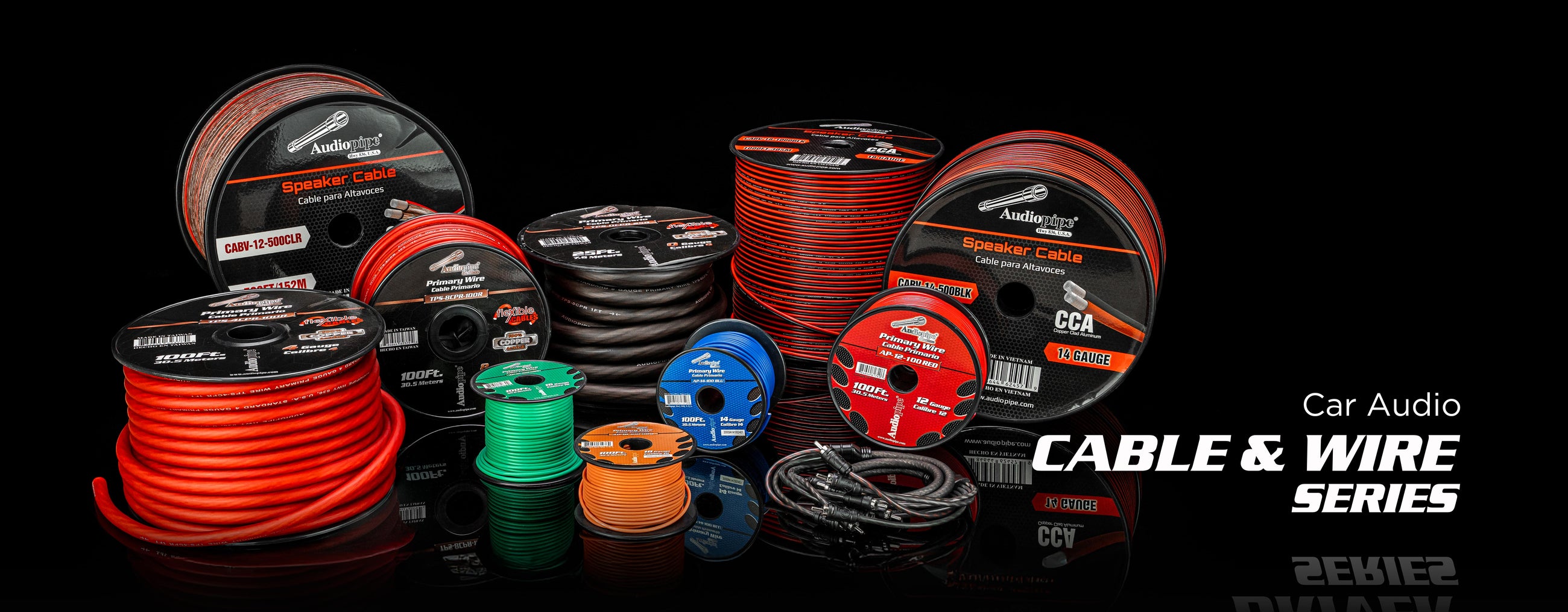 Car Audio Cables & Wires Collections – Audiopipe