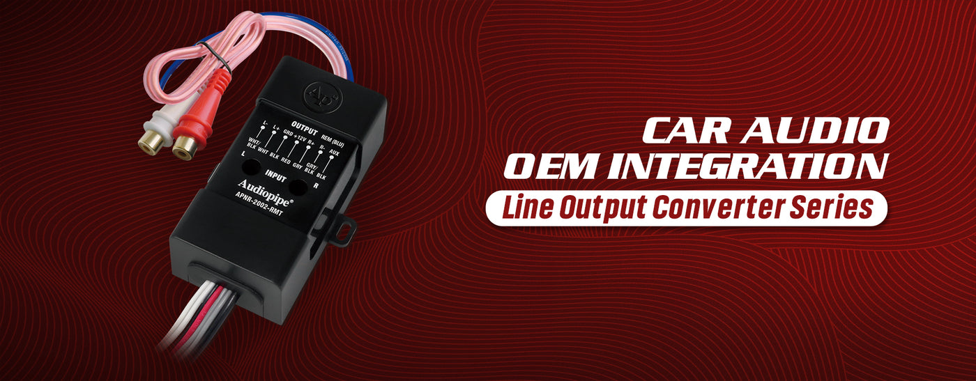 Car Audio OEM Integration Line Output Converter Series – Audiopipe