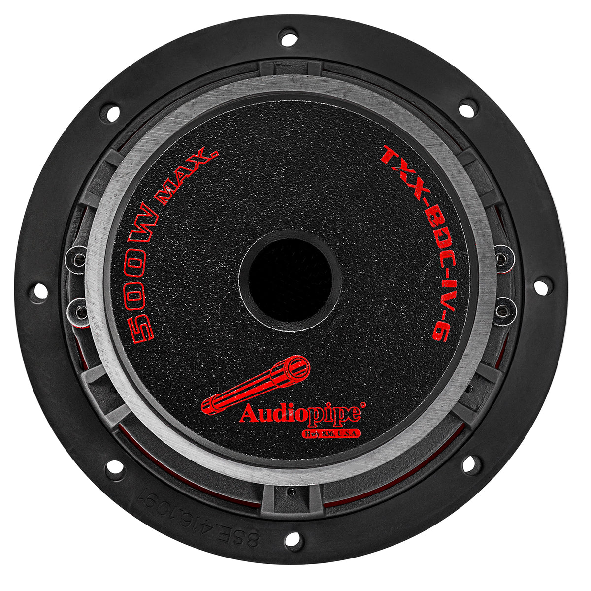 6" Quad Stack Composite Cone Subwoofer (TXX-BDC-IV-6) – Audiopipe