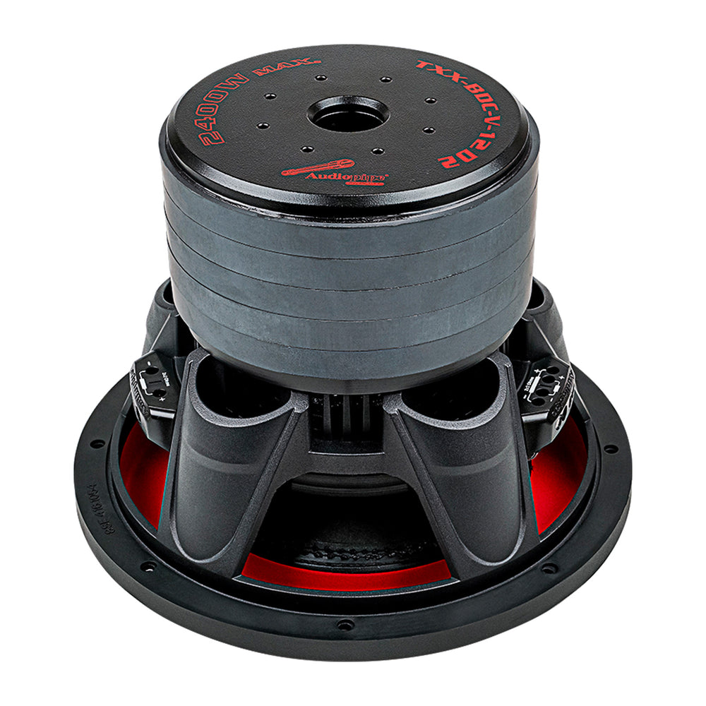 12" Quinta Stack Composite Cone Subwoofer (TXX-BDC-V-12D2) – Audiopipe